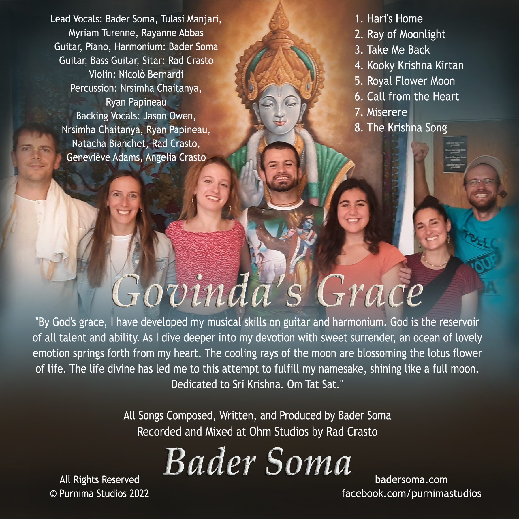 Govinda’s Grace (2022) - Bader Soma